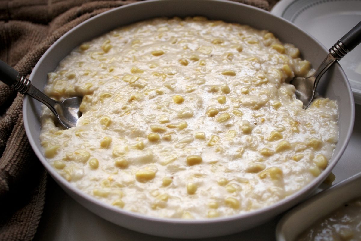 Dairy-Free Coconut Creamed Corn - Plant Based And Broke