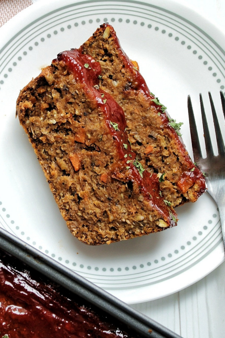 Mushroom Lentil Loaf - Plant Based And Broke