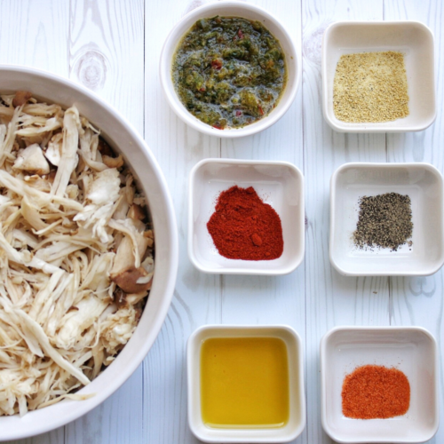 Vegan Mushroom Pernil - Plant Based And Broke